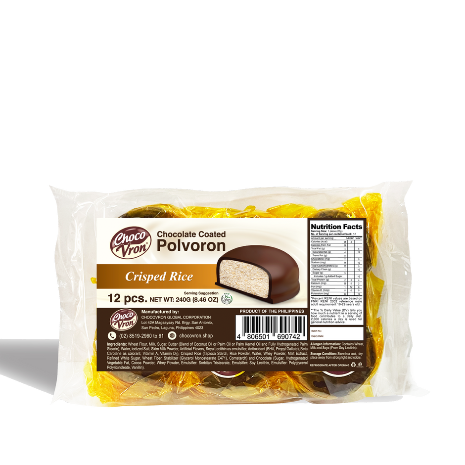 PASALUBONG PACK CHOCOLATE COATED POLVORON – ChocoVron