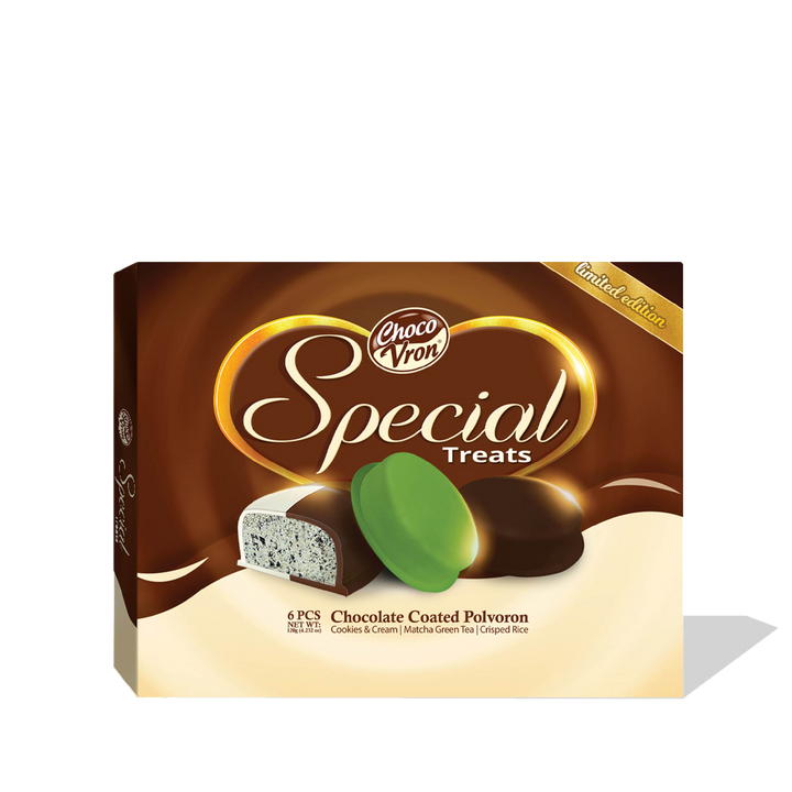 CHOCOLATE COATED POLVORON – ChocoVron